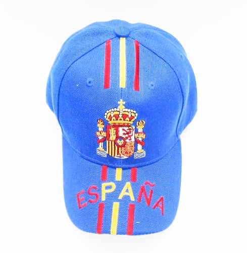Gorra España Bordada Turquesa (Ref GO010112) – Sendas Del Norte